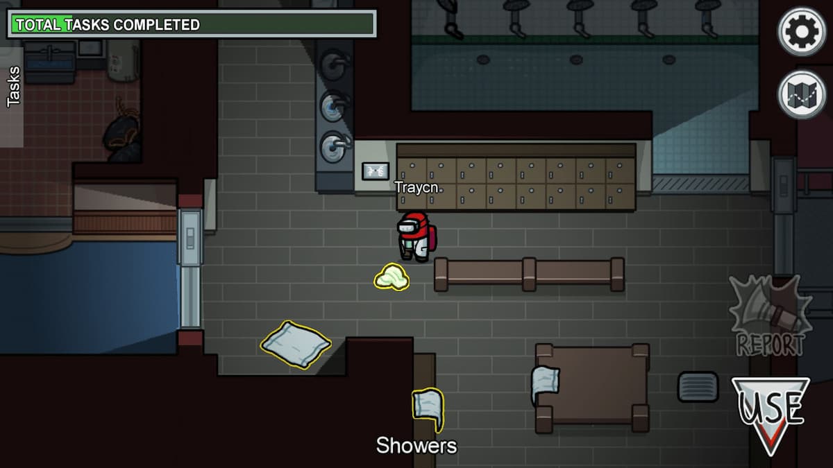 How to complete all Shower tasks on Airship in Among Us - Gamepur