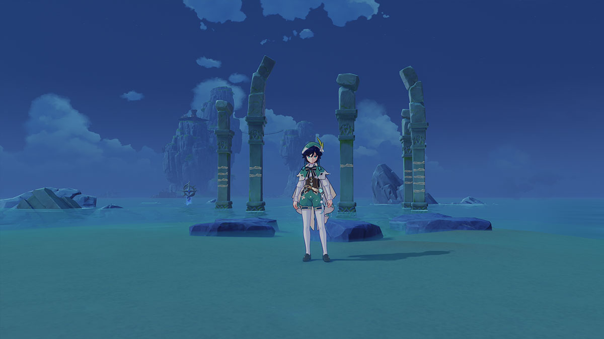 Broken Isle Mural Puzzle - water level puzzle solution - Genshin Impact ...