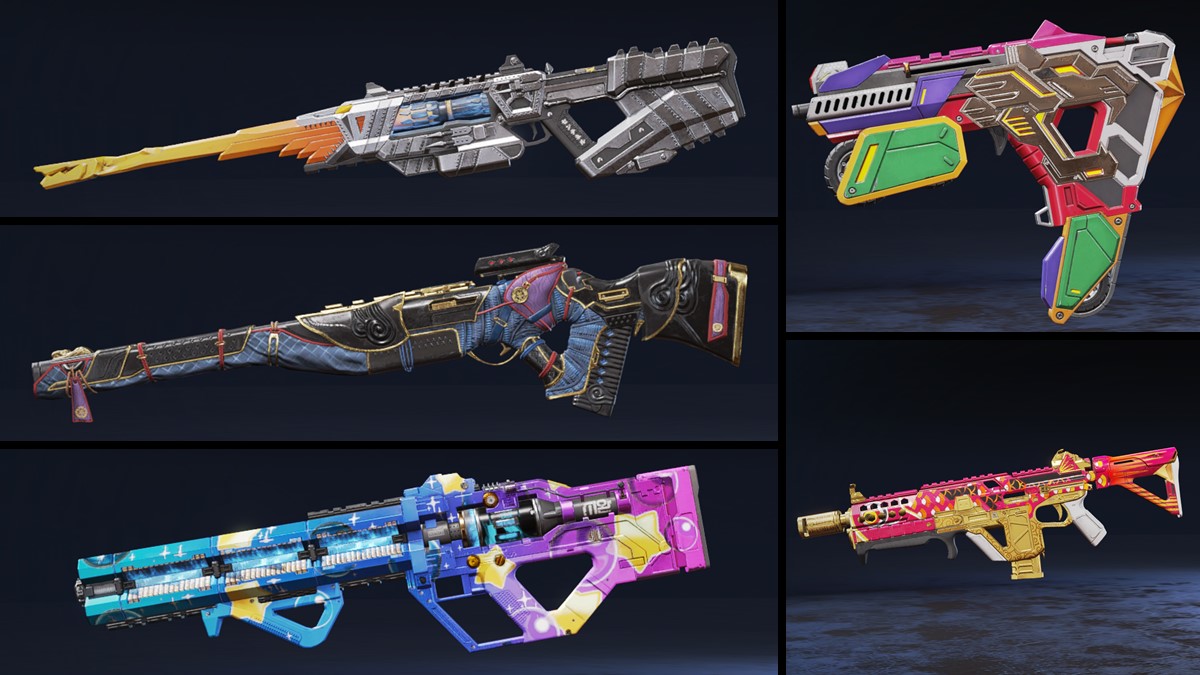 All weapon skins in the Genesis Collection Event for Apex Legends - Gamepur