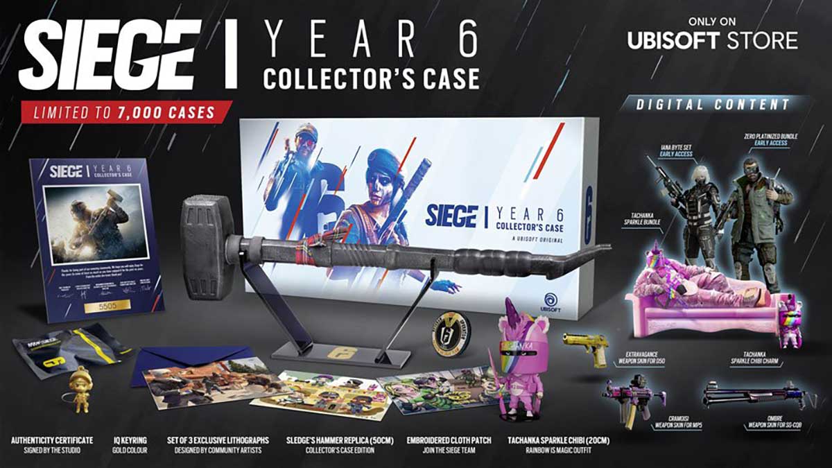 Ubisoft announces Rainbow Six Siege Year 6 Collector's Case - Gamepur