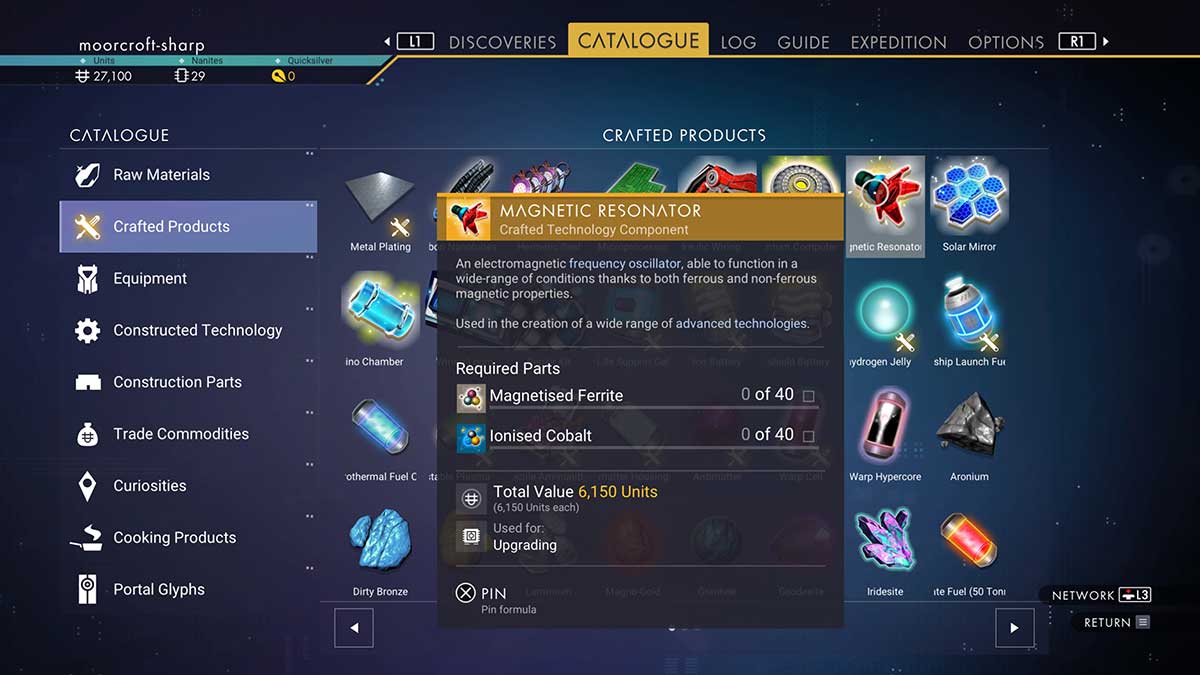 How to get the Magnetic Resonator Plans in No Man's Sky Expedition ...