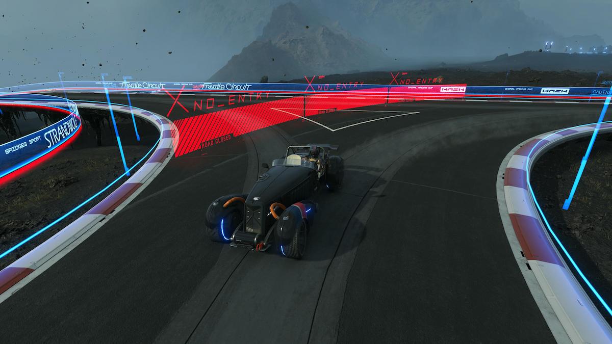 How to unlock the racetrack in Death Stranding - Gamepur