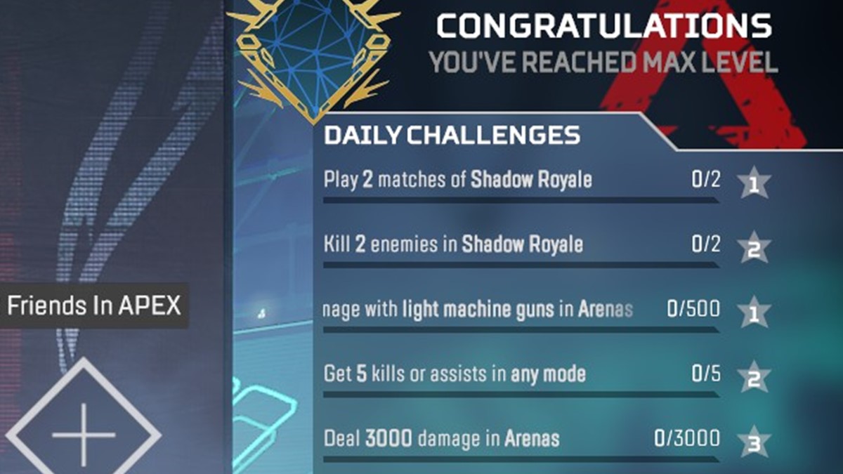 Shadow Royale Daily Challenges appear, but can’t be completed in Apex ...