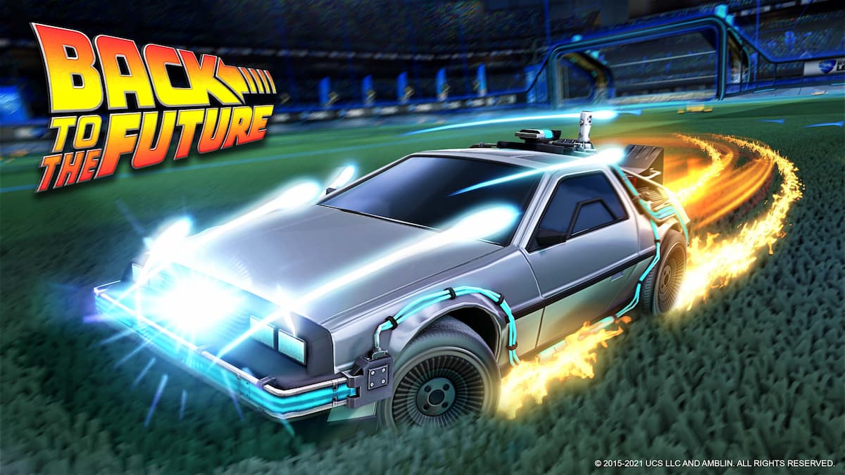 How to get the DeLorean Time Machine in Rocket League - Gamepur