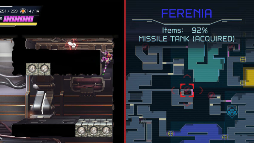 All Ferenia Missile Tank expansion locations in Metroid Dread - Gamepur