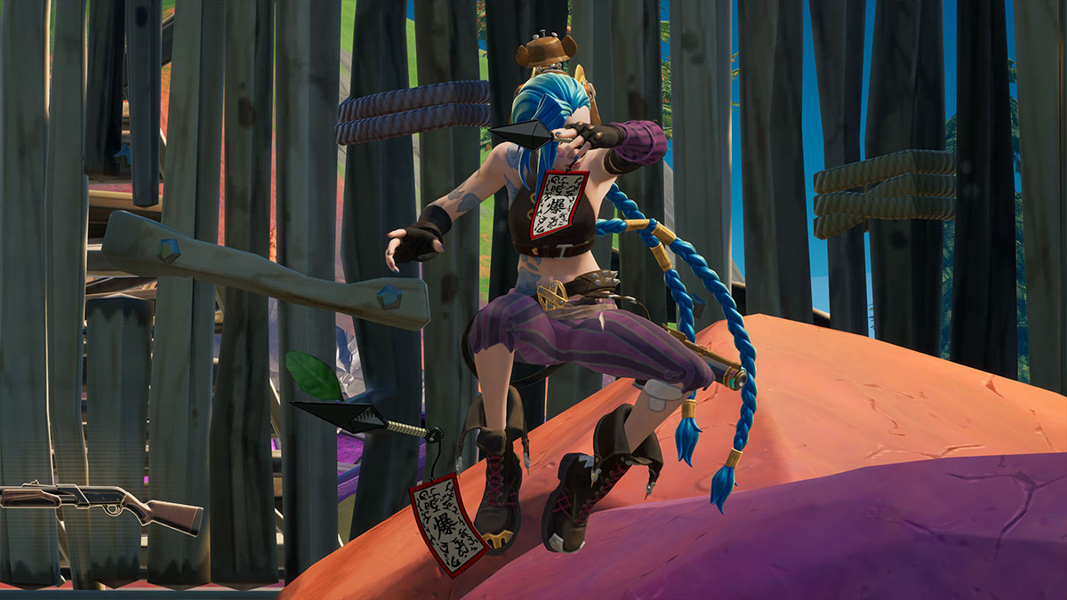 Where to find Paper Bomb Kunai in Fortnite Chapter 2 Season 8 - Gamepur