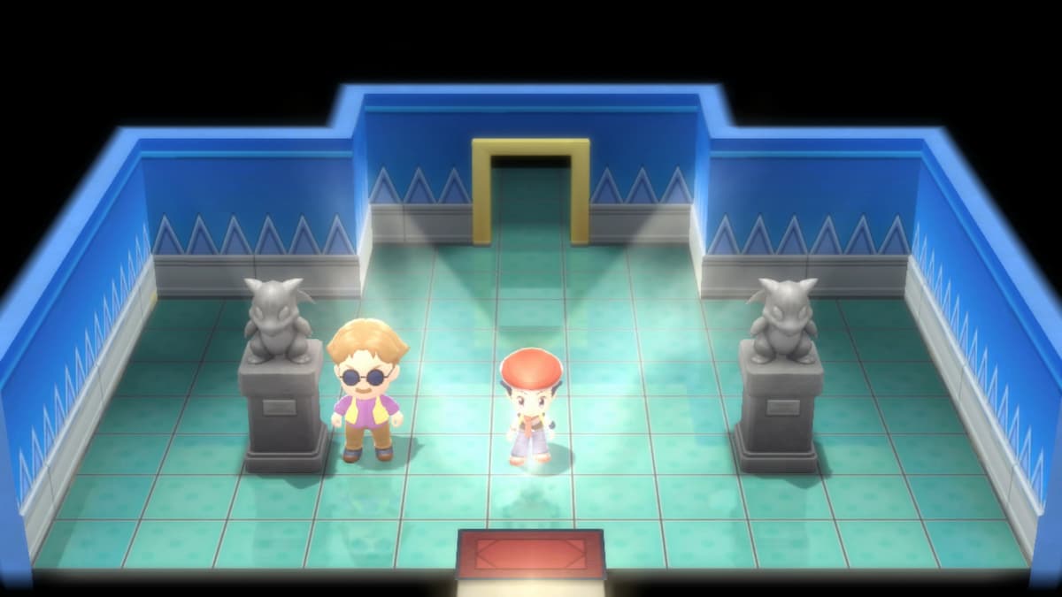Where to find all the trainers in Eterna City Gym in Pokémon Brilliant ...