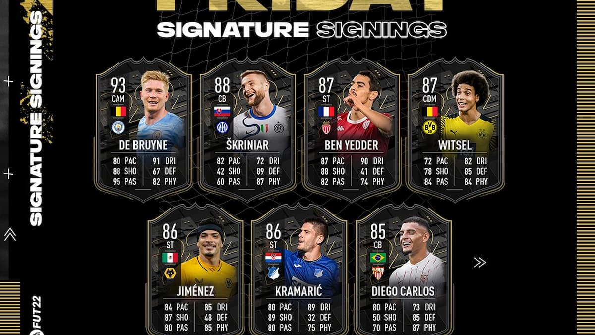 FIFA 22: How to complete Signature Signings Baku Objectives challenge ...