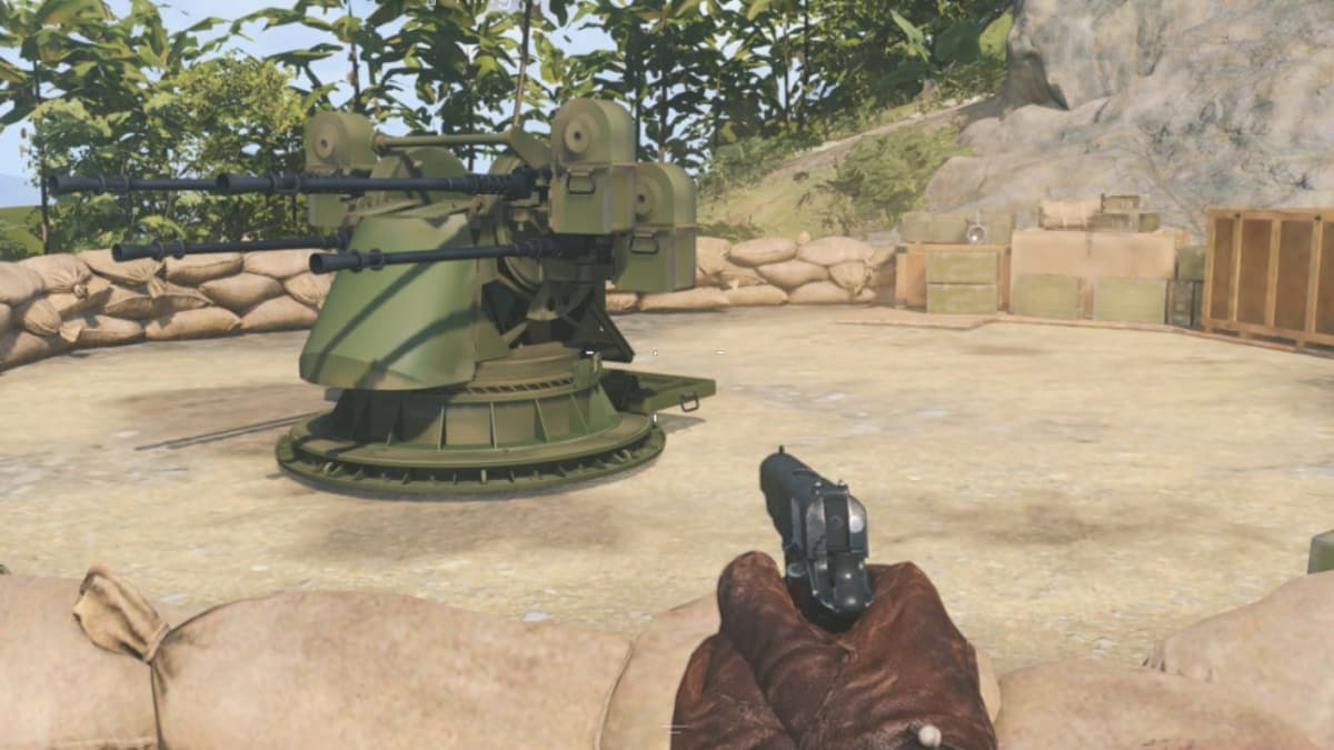 How to find and use the anti-aircraft gun turrets in Call of Duty ...