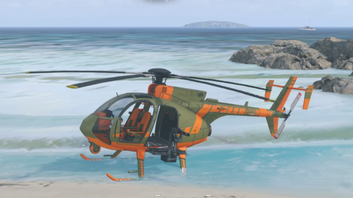 Where to find an Attack Helicopter in Call of Duty: Warzone Pacific ...