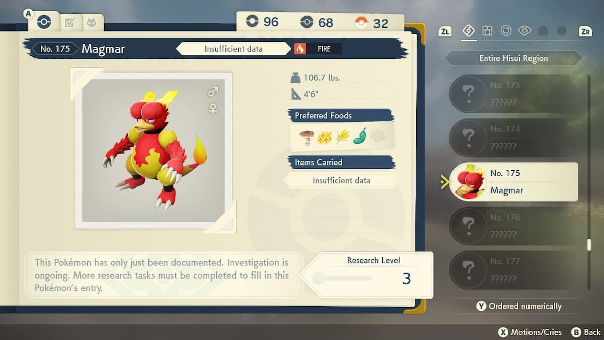 Best Nature for Magby, Magmar, and Magmortar in Pokémon Legends: Arceus ...