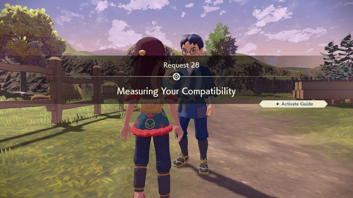 Measuring your Compatibility request guide - Pokemon Legends: Arceus ...