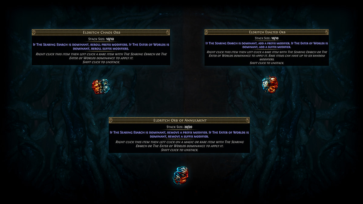 How do Eldritch Orbs work in Path of Exile? - Gamepur