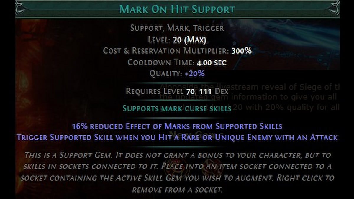 All new gems in Path of Exile: Siege of the Atlas - Gamepur