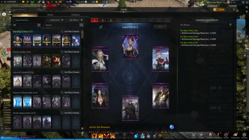 How to equip cards in Lost Ark - Gamepur