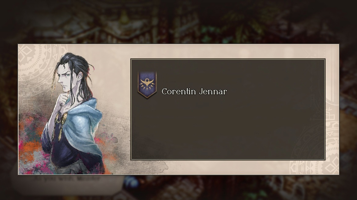 How to use Corentin Jennar in Triangle Strategy – cryomancer class ...