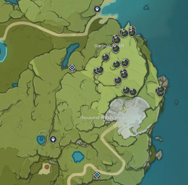 Where to farm Cecilia Flowers in Genshin Impact - Gamepur