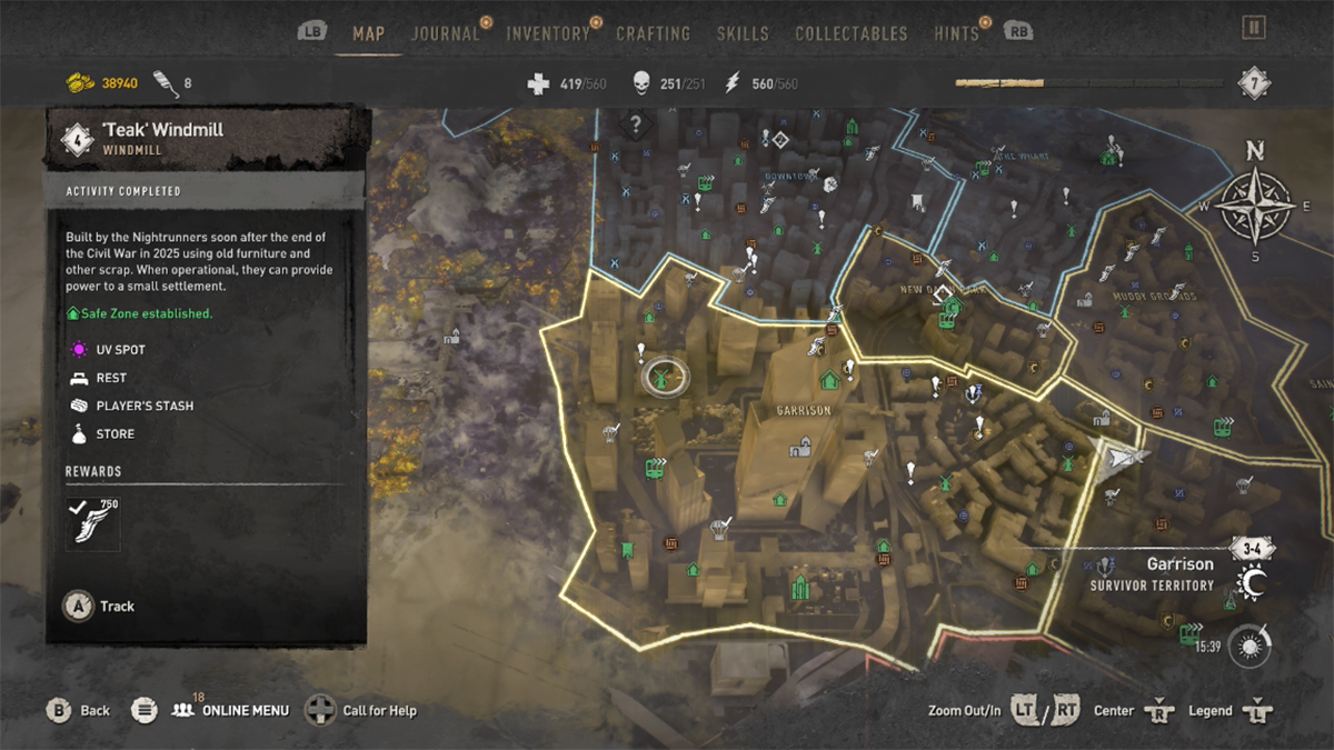 All windmill locations in Dying Light 2 Stay Human - Gamepur