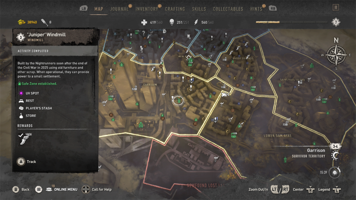 All windmill locations in Dying Light 2 Stay Human - Gamepur