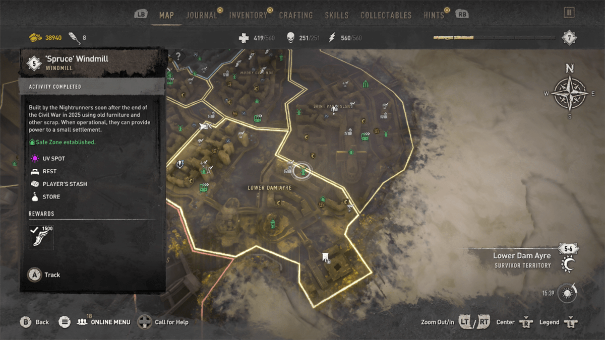 All windmill locations in Dying Light 2 Stay Human - Gamepur