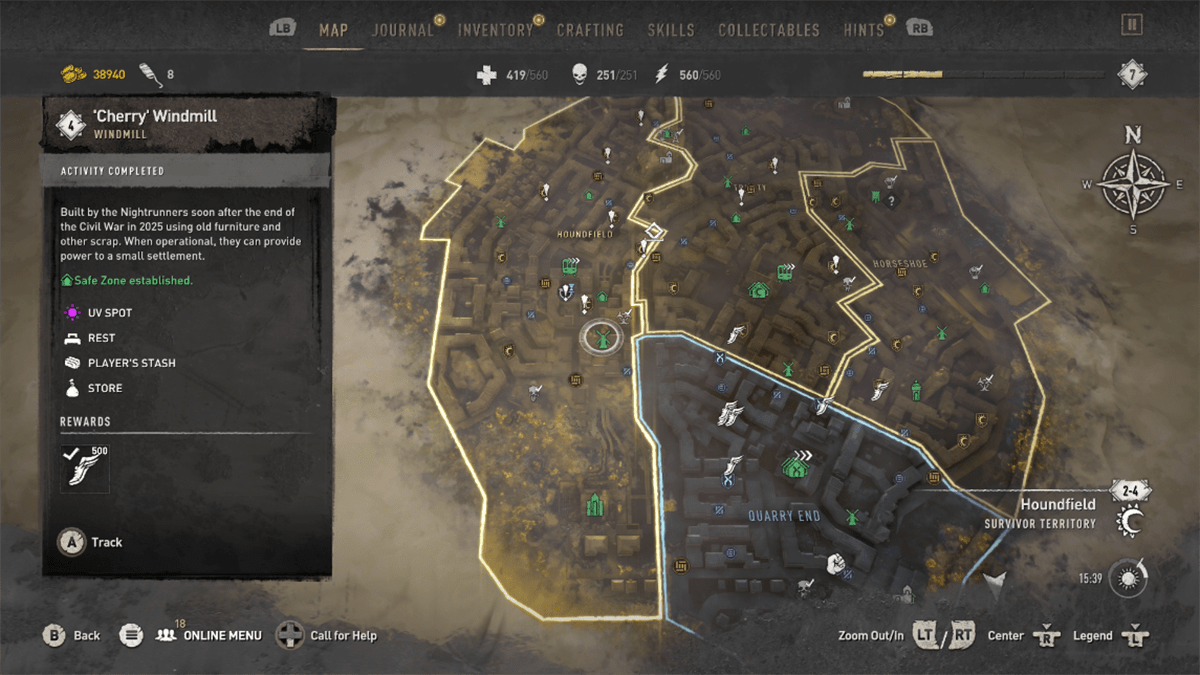 All windmill locations in Dying Light 2 Stay Human - Gamepur