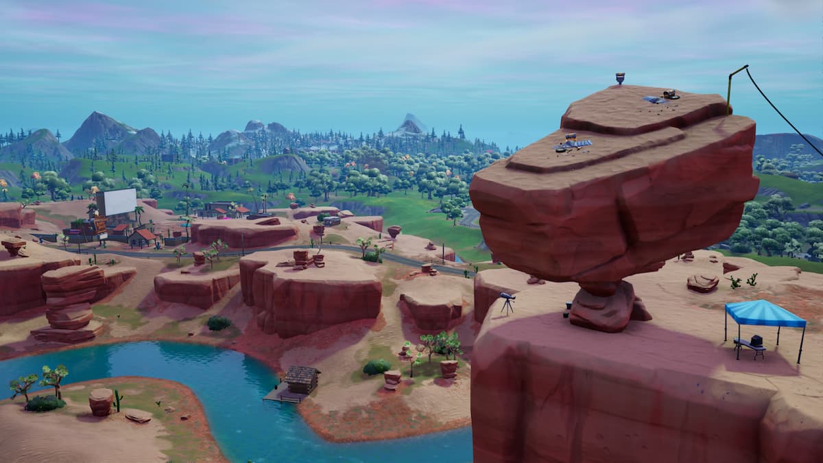 Where is the Impossible Rock in Fortnite? - Gamepur