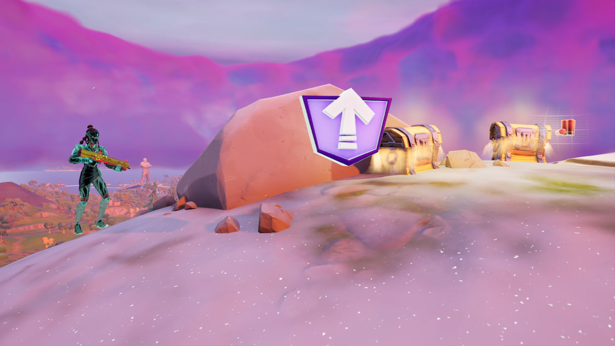 Where to find the Level Up Token north of Shifty Shafts in Fortnite ...