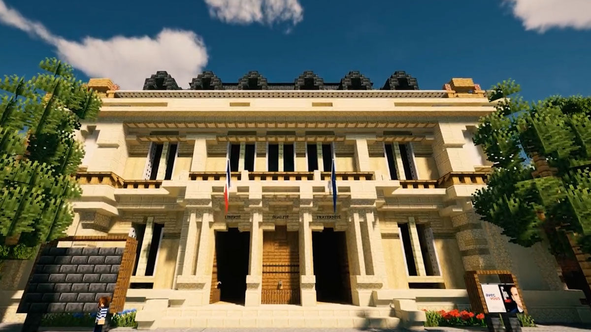 French President launches official Minecraft server as part of his ...
