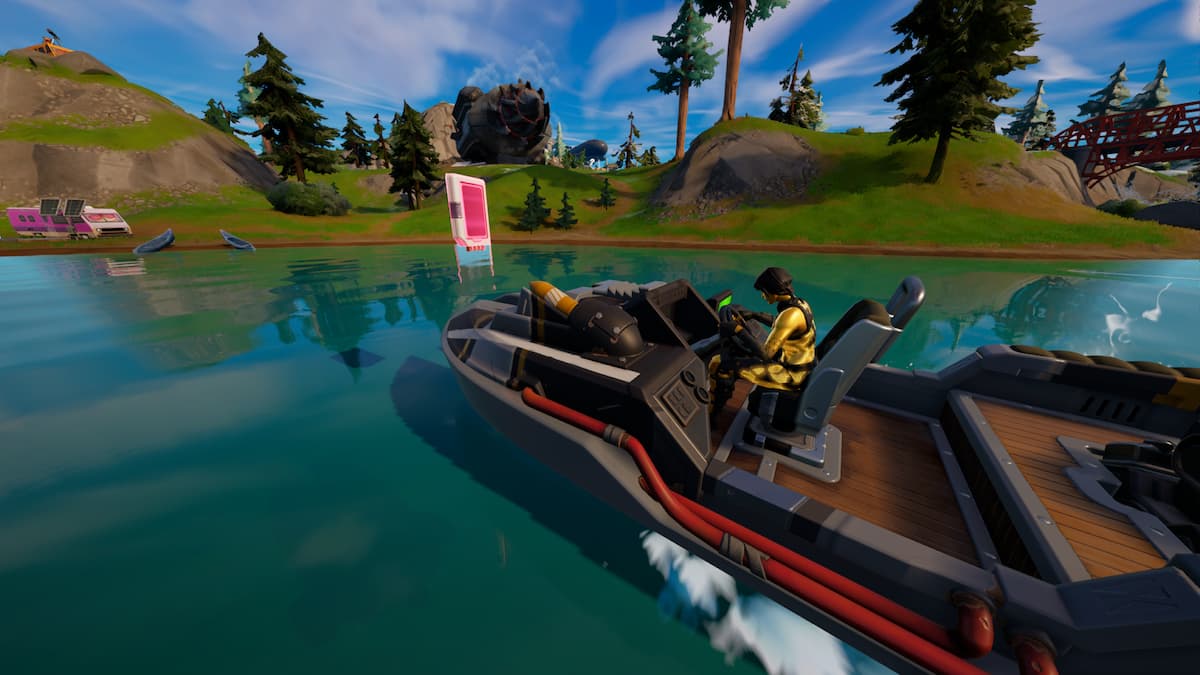 Where to collect Omni Chips at Loot Lake in Fortnite Chapter 3 Season 2 ...