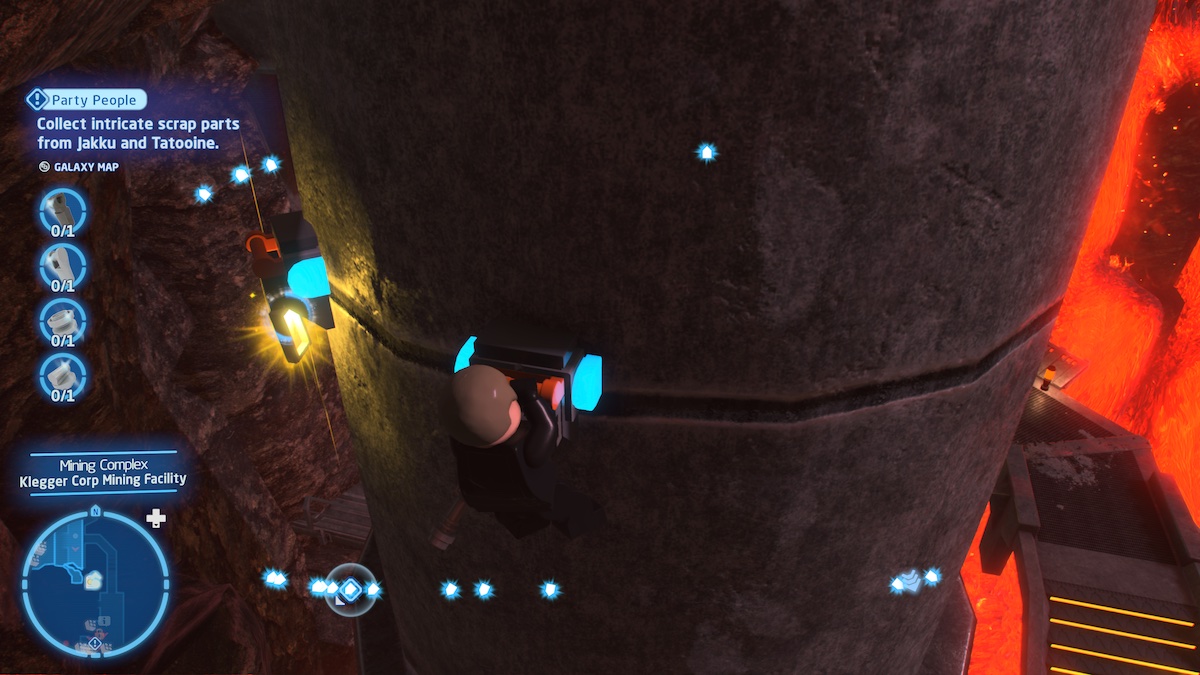 How to get the Datacard in the Mining Complex on Mustafar in Lego Star ...