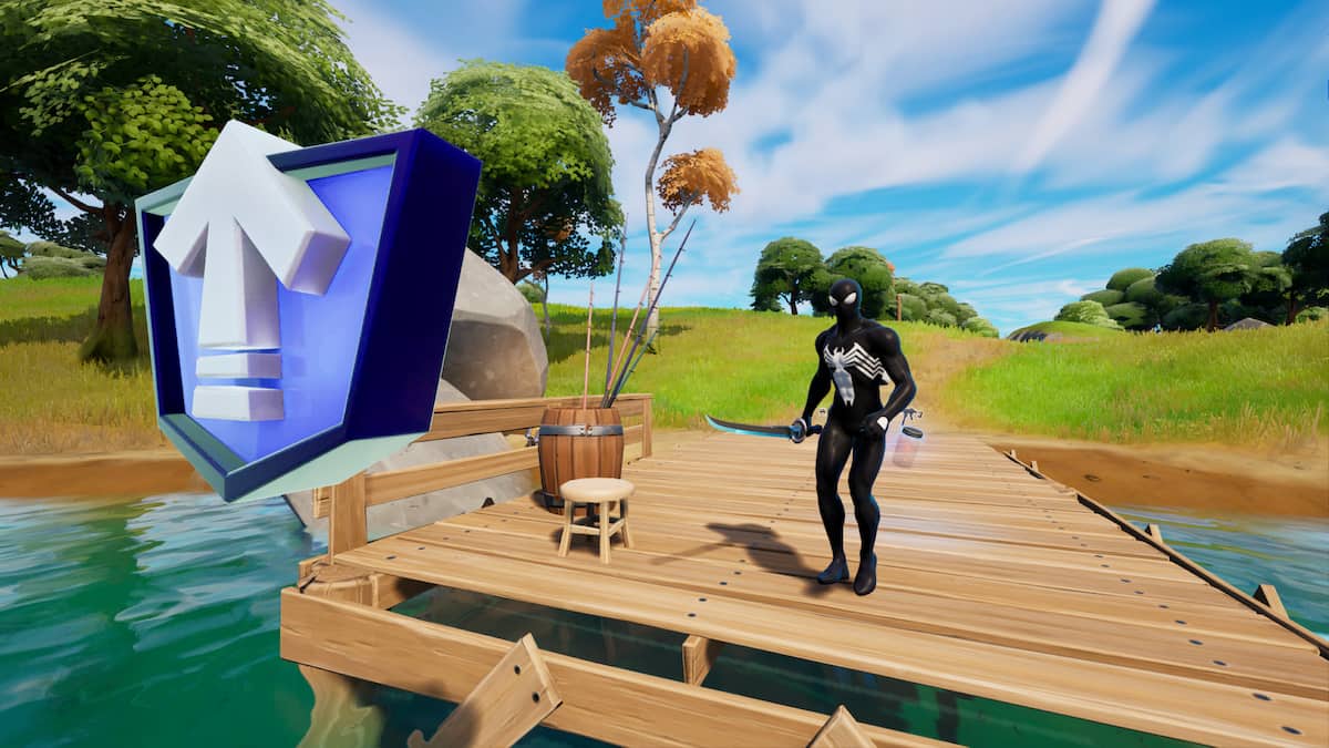 Where to collect the Level Up Token east of Tilted Towers in Fortnite ...