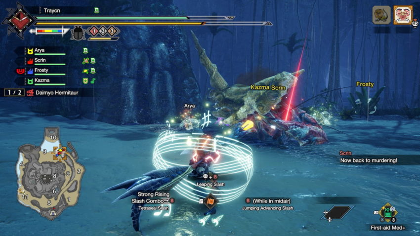 How to beat Daimyo Hermitaur in Monster Hunter Rise: Sunbreak - Gamepur