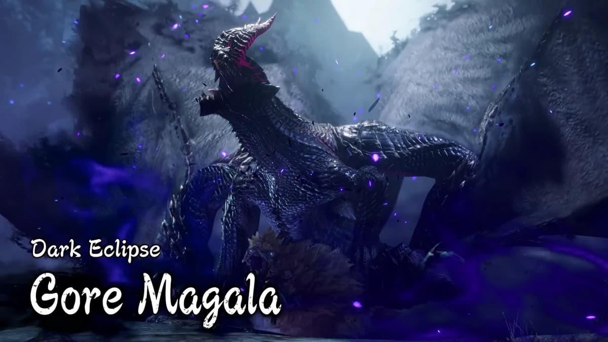 Monster Hunter Rise: Sunbreak Gore Magala Guide – weaknesses, drops ...