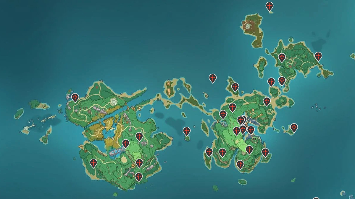 All Time Trial Locations in Genshin Impact - Gamepur