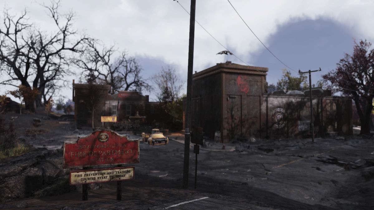 Charleston Fire Department location in Fallout 76 - Gamepur