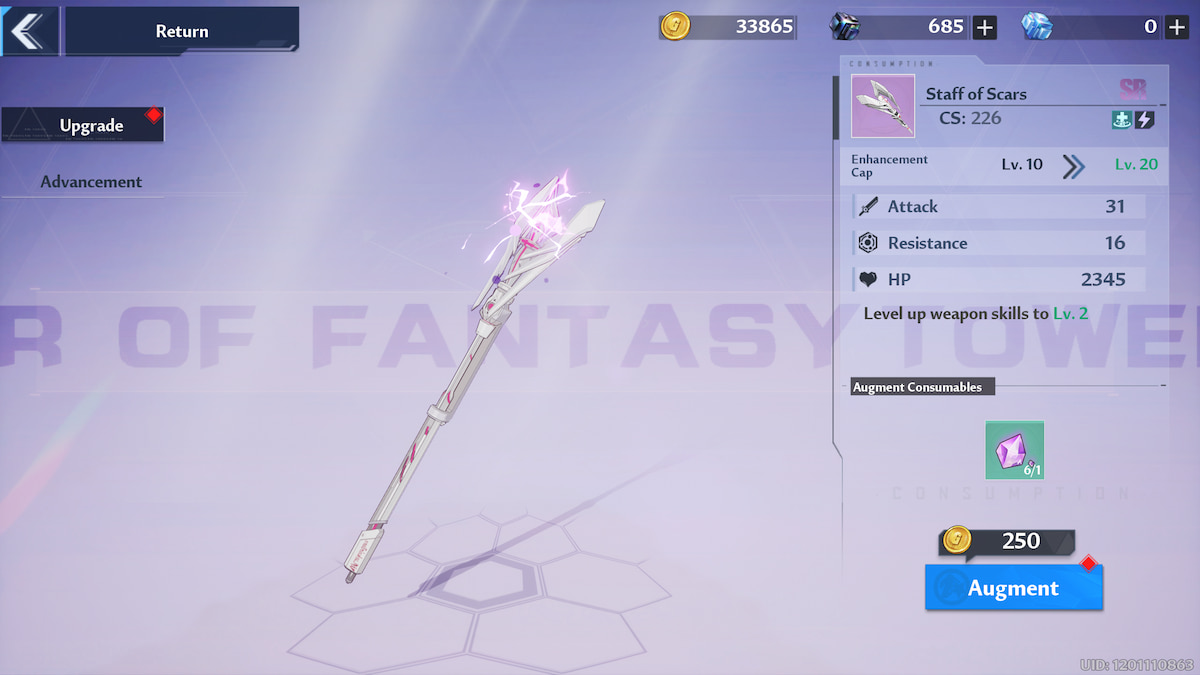 How to ascend any weapon to 1 star rank in Tower of Fantasy - Gamepur