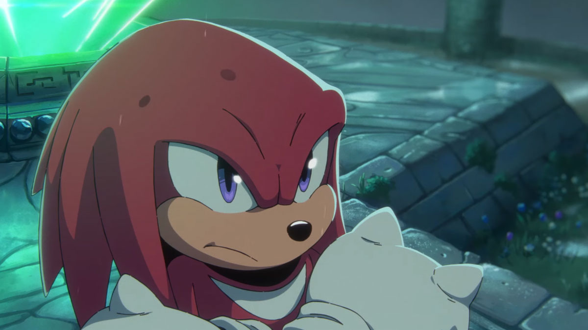 Knuckles takes center stage in a new Sonic Frontiers animated prologue ...