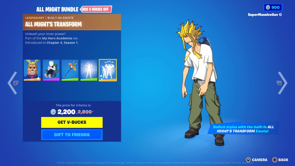 How to get the All Might skin in Fortnite - Gamepur
