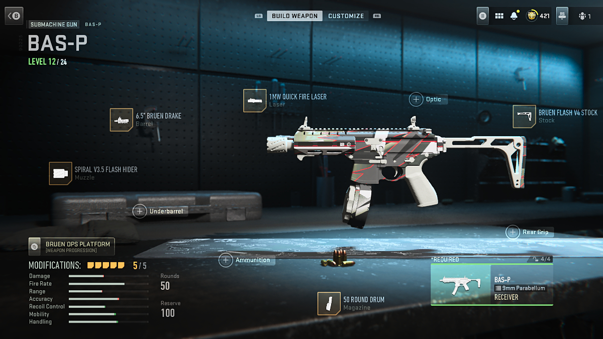 Best BAS-P Loadout in MW2 & Warzone: Attachments, Perks & Playstyle ...