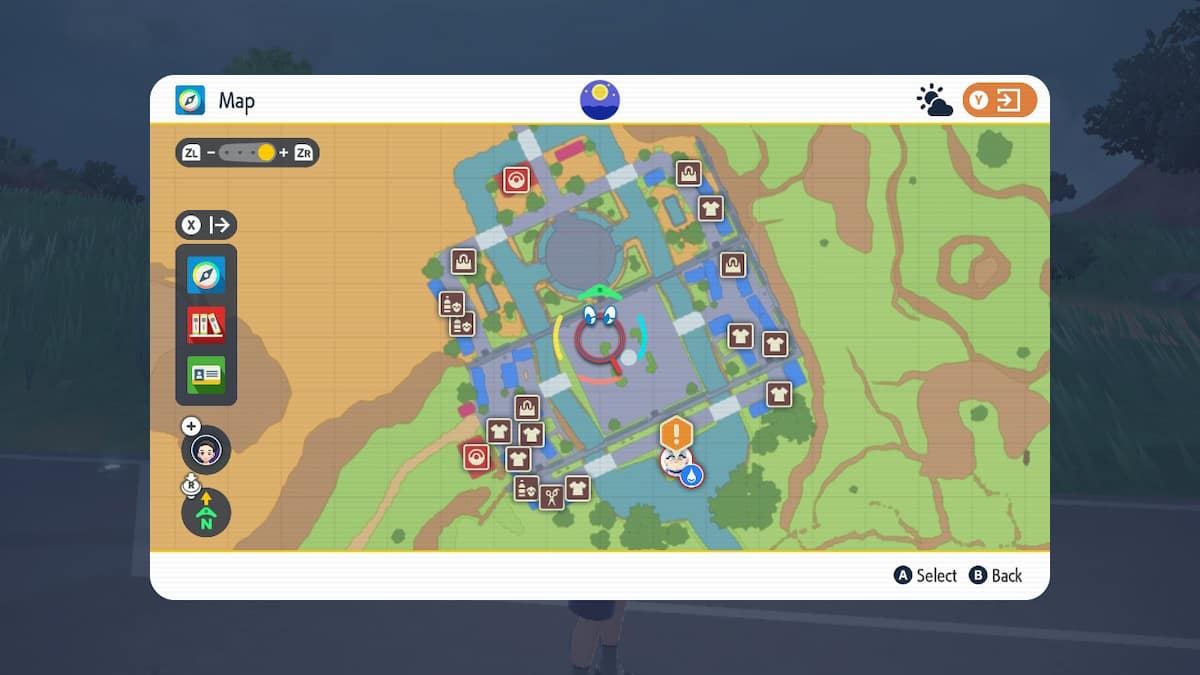 Pokemon Scarlet & Violet: All Clothing Store Locations - Gamepur