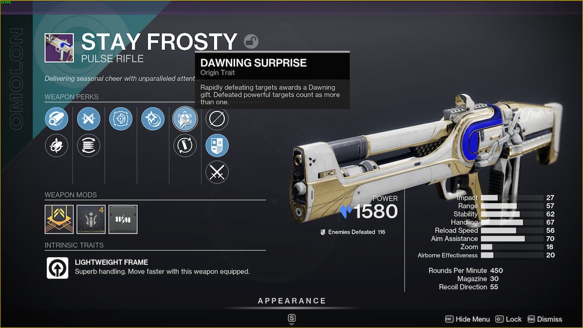 How the Dawning Surprise Origin Trait works in Destiny 2 - Gamepur