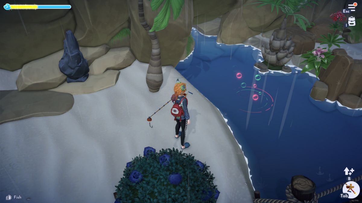 How to catch a Festive Fugu in Disney Dreamlight Valley - Gamepur