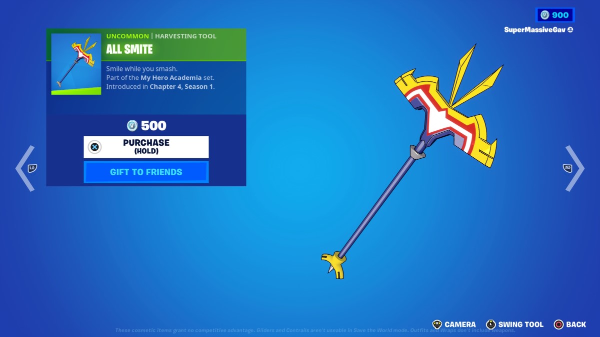 How to get the All Might pickaxe in Fortnite - Gamepur