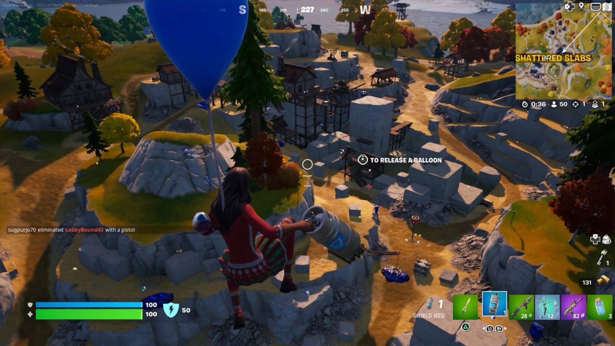 Where is Shattered Slabs in Fortnite Chapter 4 Season 1? - Gamepur