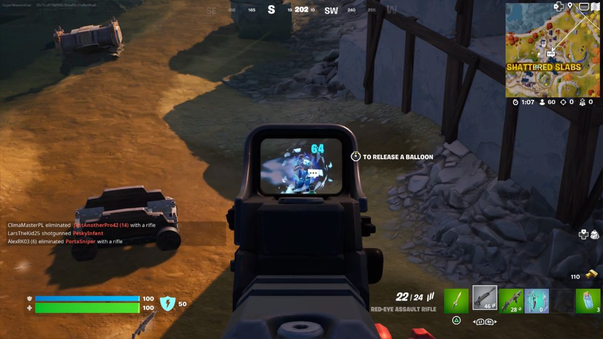 Where is Shattered Slabs in Fortnite Chapter 4 Season 1? - Gamepur