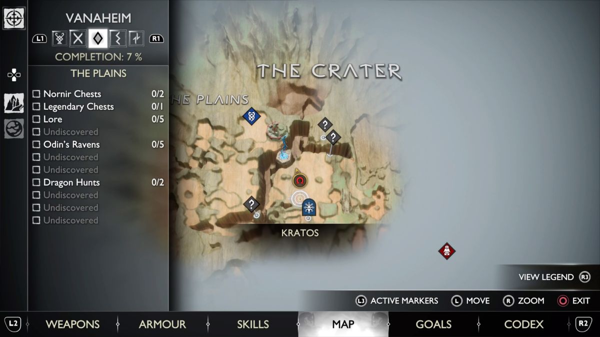 What are the undiscovered collectibles in The Plains in the Vanaheim ...