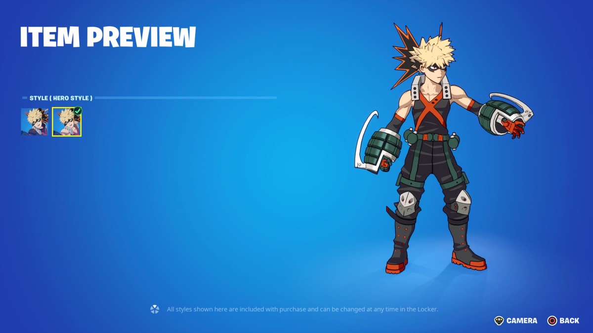 How to get the Katsuki Bakugo skin in Fortnite - Gamepur