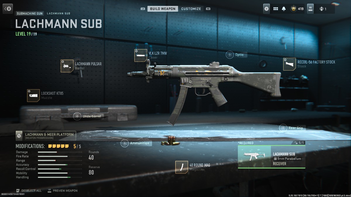 Best Lachmann Sub Loadout in MW2 & Warzone: Attachments, Perks ...