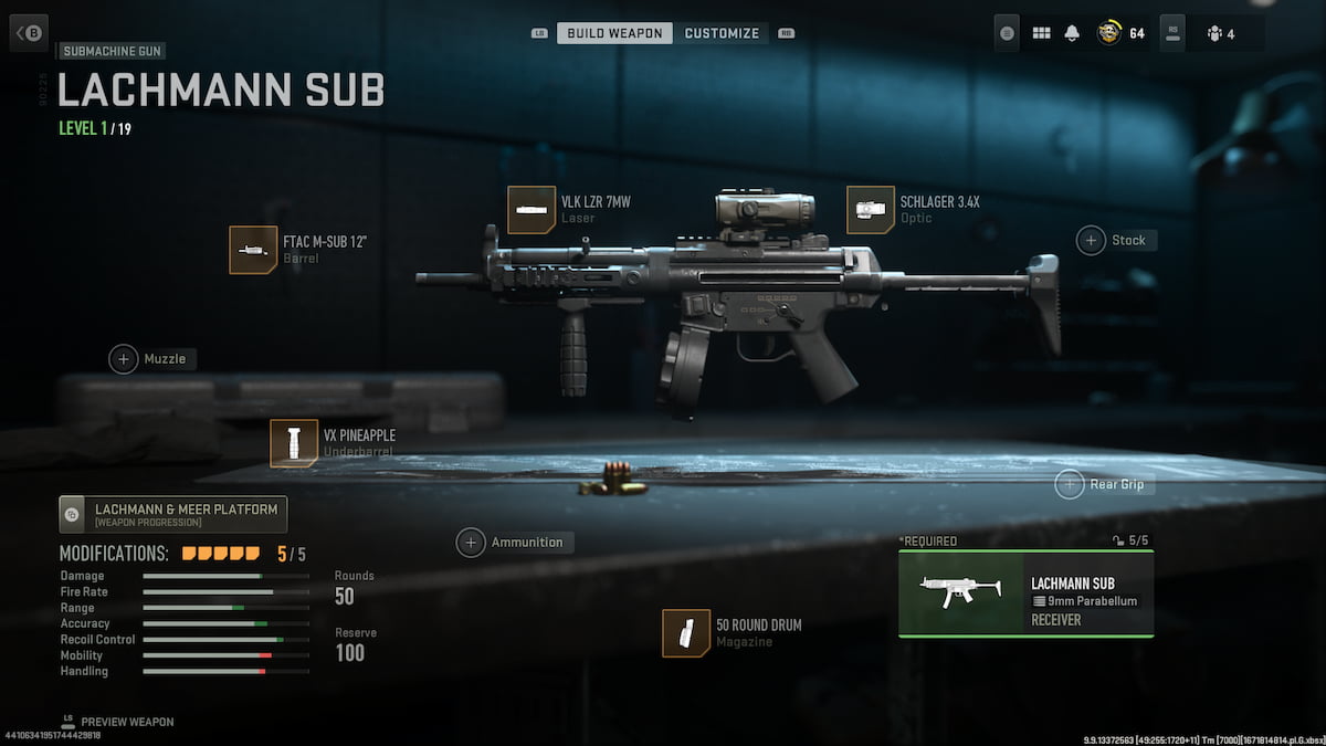 The best Lachmann Sub loadout in Call of Duty: Modern Warfare 2 and Warzone 2.0 - Gamepur