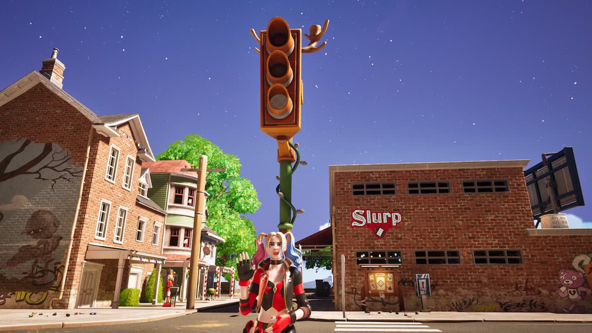 How to decorate traffic lights for Winterfest in Fortnite - Gamepur